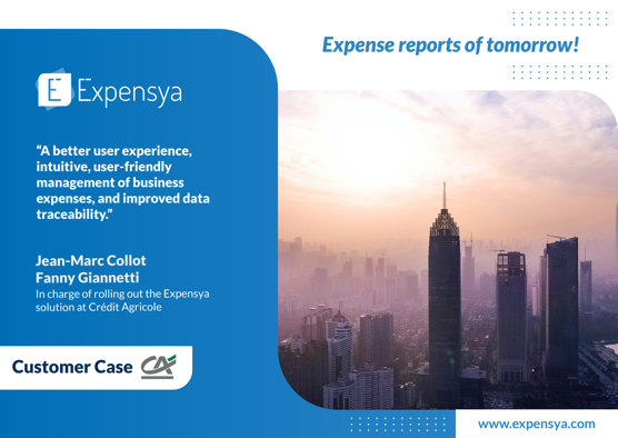 Crédit Agricole Expense Case Study | Expensya