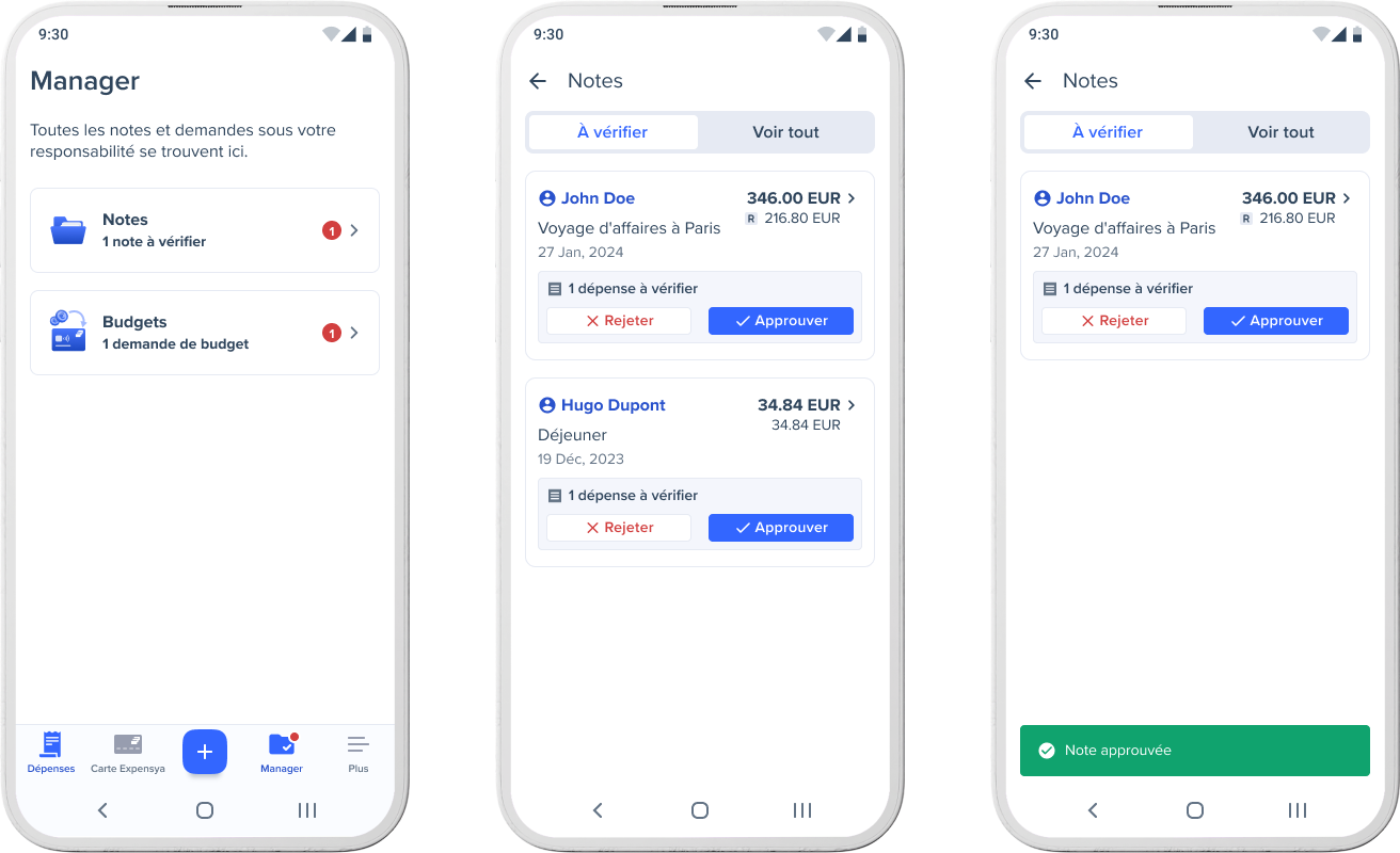 Application mobile│Expensya