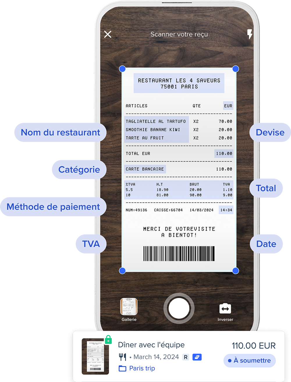 Application mobile│Expensya