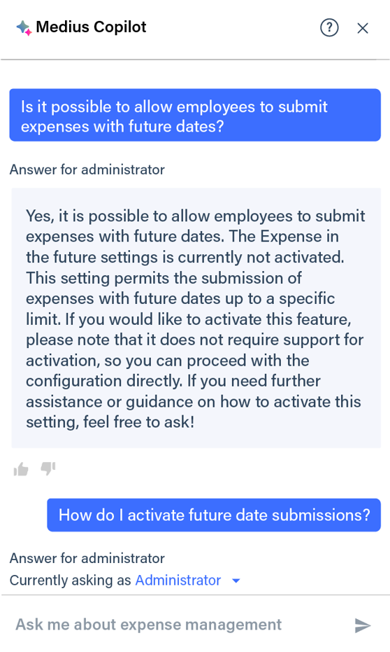 AI-Powered Expense Management | Medius Copilot for Expense
